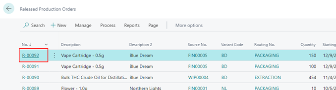 Consumption Journal Improvements