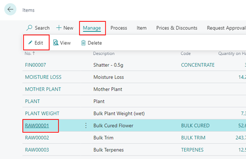Consumption Journal Improvements