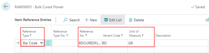 Consumption Journal Improvements