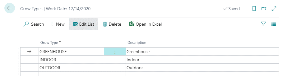 Cultivation - Grow Types