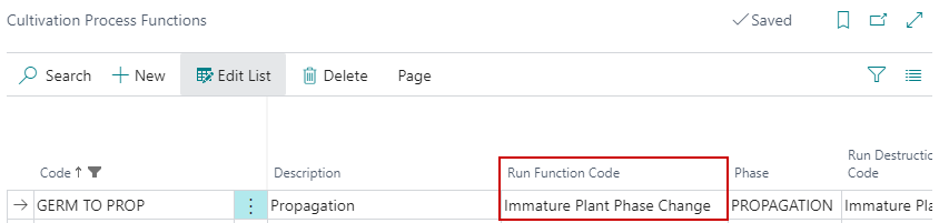 Cultivation - Appendix - Function Run Codes - Immature Plant Phase Change