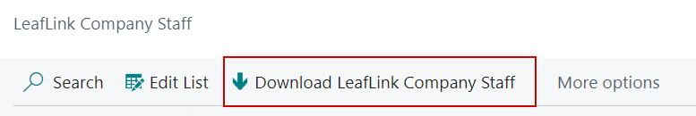 LeafLink Company Staff