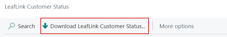 LeafLink Customer Status