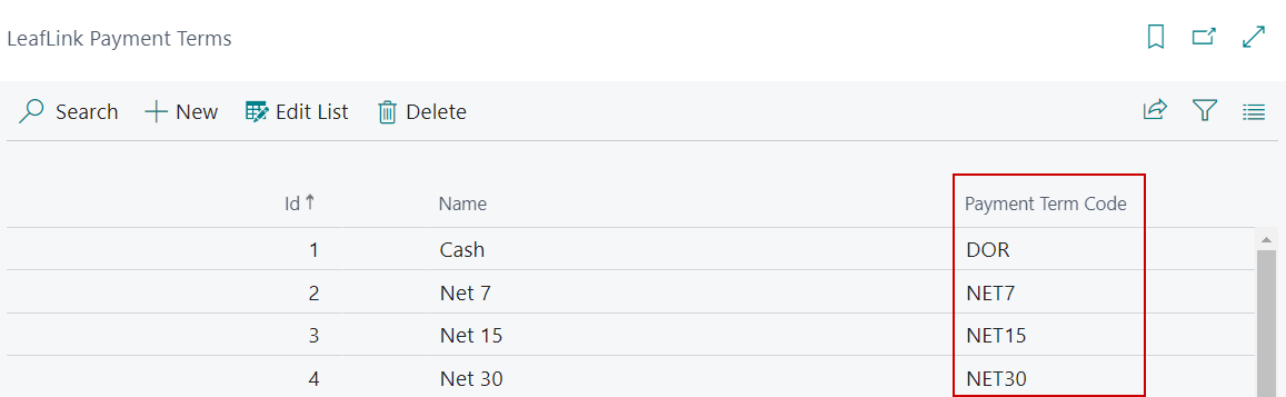 LeafLink Payment Terms