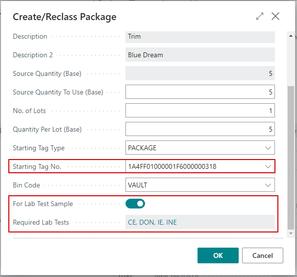 SilverLeaf Track & Trace Metrc Functionality How To Take a Lab Sample